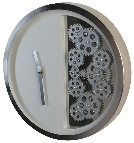 Bighome - Nástenné hodiny GOS 39 cm - biela
