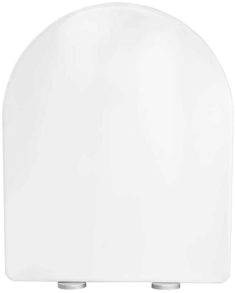 Gamma Sewilla D4, WC sedátko 420x345mm, SoftClose, bílá lesklá, GMA-D4