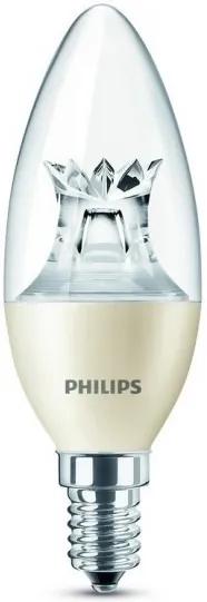 Philips LED 4W / 25W E14 WW B38 CL WGD svíčka lotus