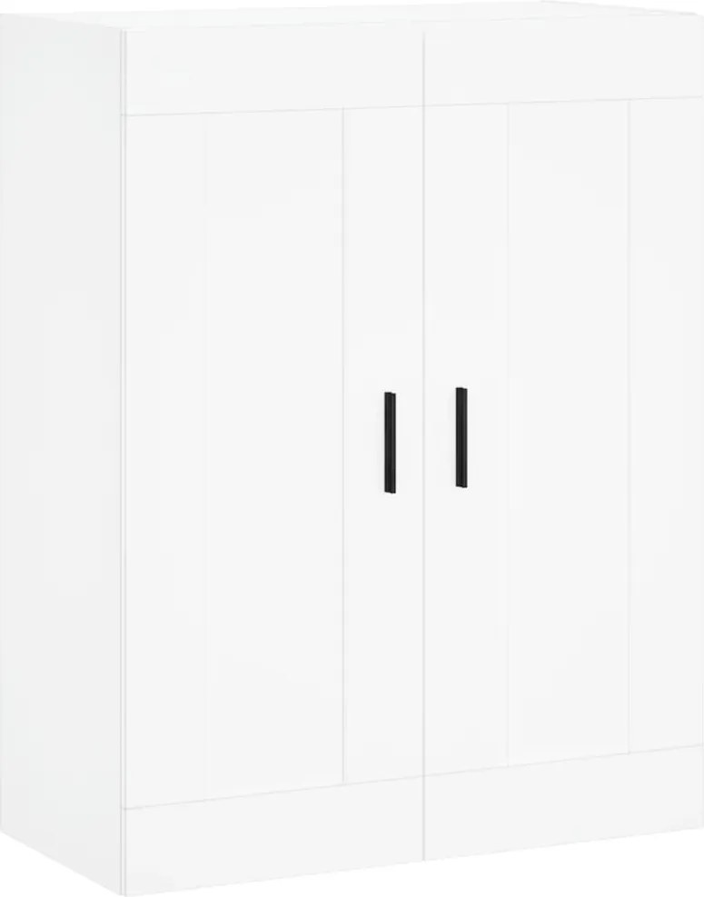 Skříň highboard bílá 69,5 x 34 x 180 cm kompozitní dřevo 3199697