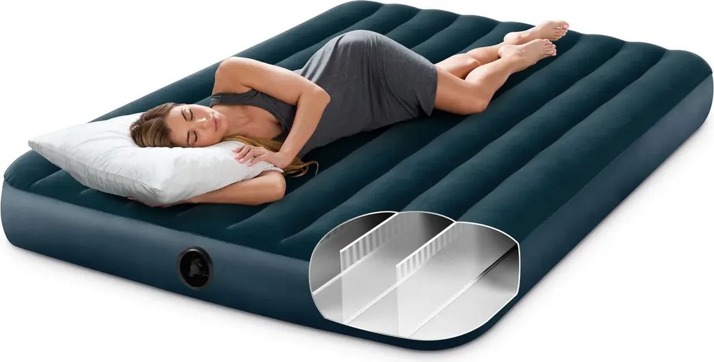INTEX QUEEN DURA-BEAM SERIES CLASSIC postel, souprava 64765
