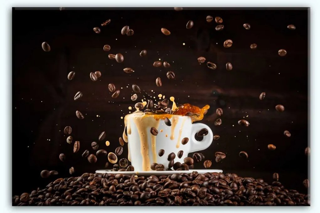Malvis ® Vášeň pro kávu Velikost (šířka x výška): 120x80 cm