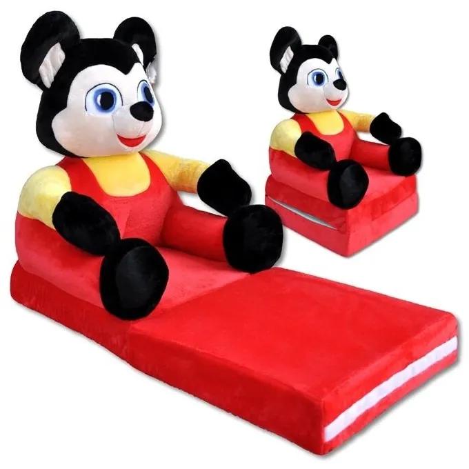 DR Dětská rozkládací pohovka – Mickey Mouse