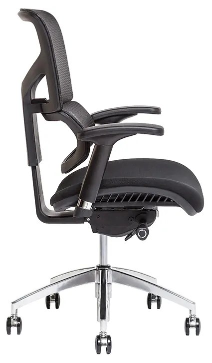 Office Pro Kancelářská ergonomická židle Office Pro MEROPE BP — více barev, nosnost 135 kg Antracit