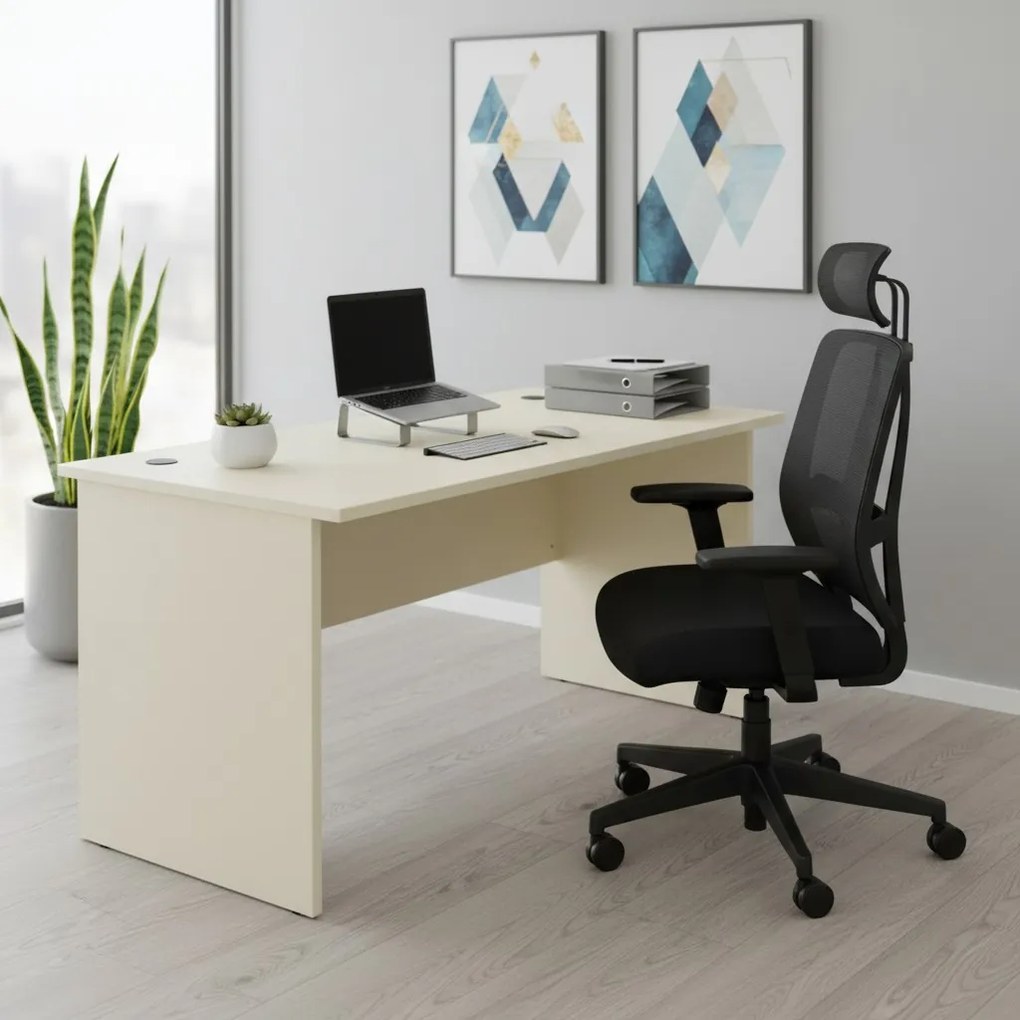 Stůl SimpleOffice 160 x 80 cm, bílá