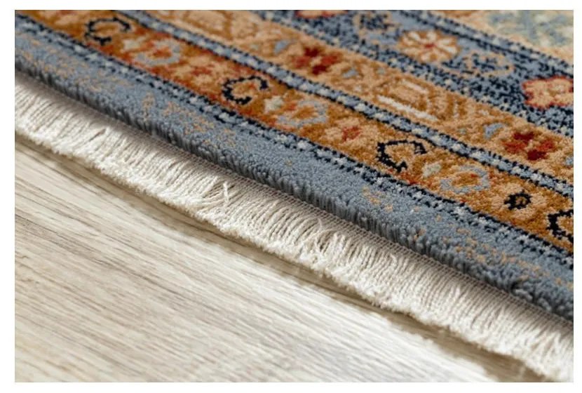 Vlněný kusový koberec Surat modrý 120x145cm