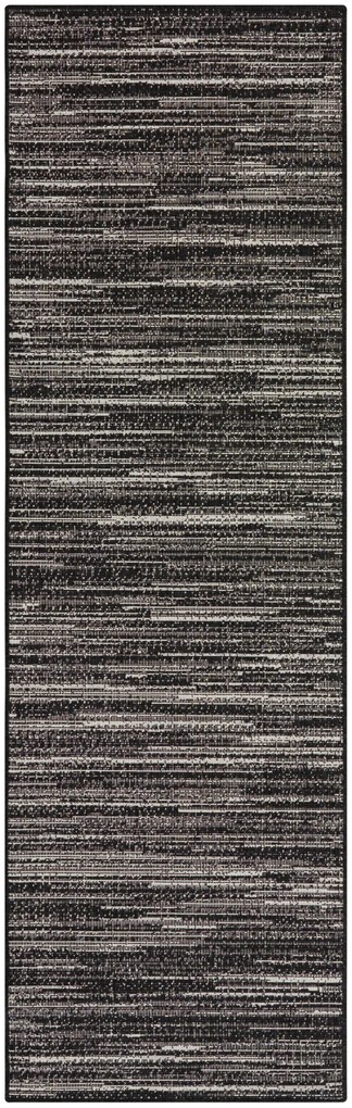 ELLE Decoration koberce Kusový koberec Gemini 105544 Night z kolekce Elle – na ven i na doma - 80x350 cm