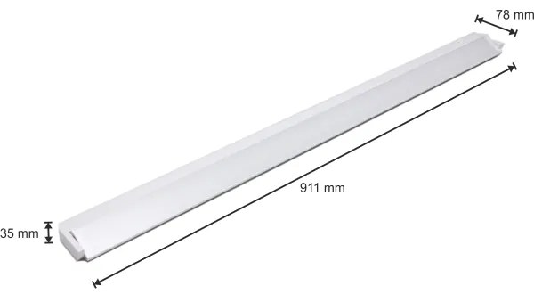 LED Podlinkové svítidlo LED/15W/230V bílá