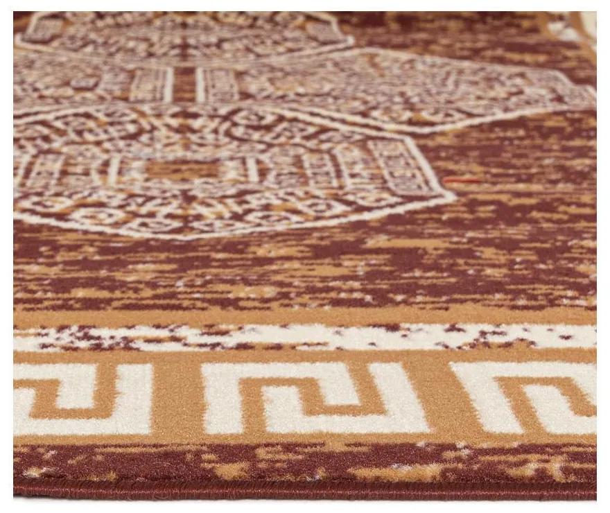 Kusový koberec PP Argos hnědý 140x200cm