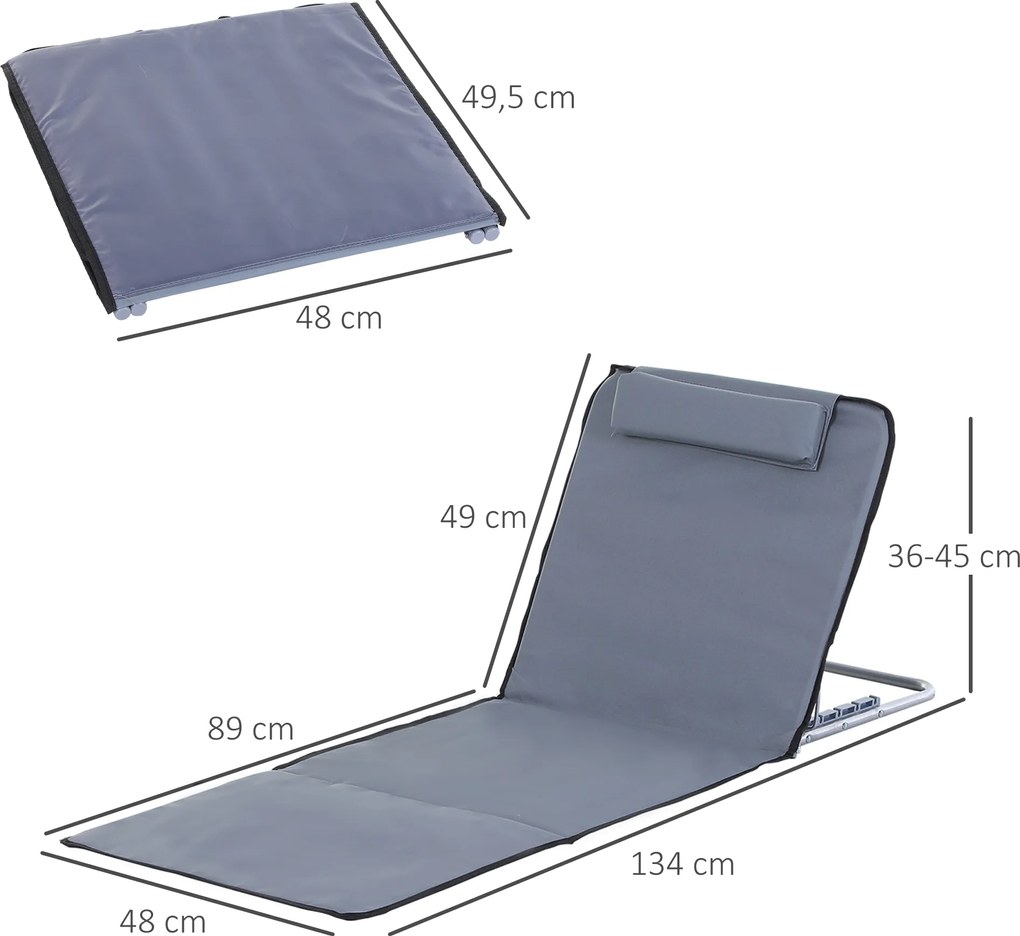 Ocelová přepravní taška HOMCOM 134x48x36-45cm, robustní a univerzální pro přepravu | Aosom.de