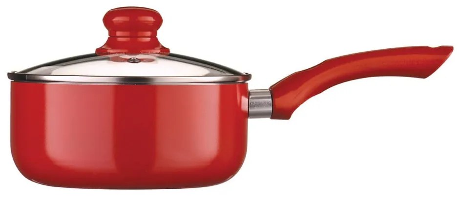 Hrnec se pokličkou Premier Housewares Ecocook Red Small, 2,2l