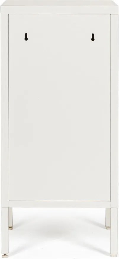 Krémová kovová uzamykatelná skříňka 35x76x40 cm Cambridge – Yes Everyday