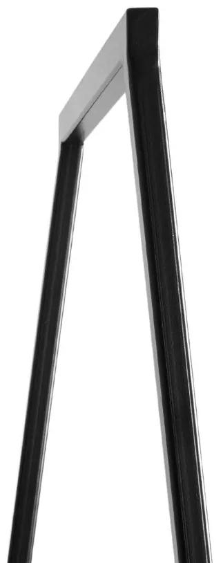 Nordic Design Černý kovový věšák Pablo 50 cm