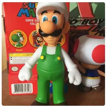 Velká figurka ze hry Mario - MIX Varianta: Luigi 23 cm