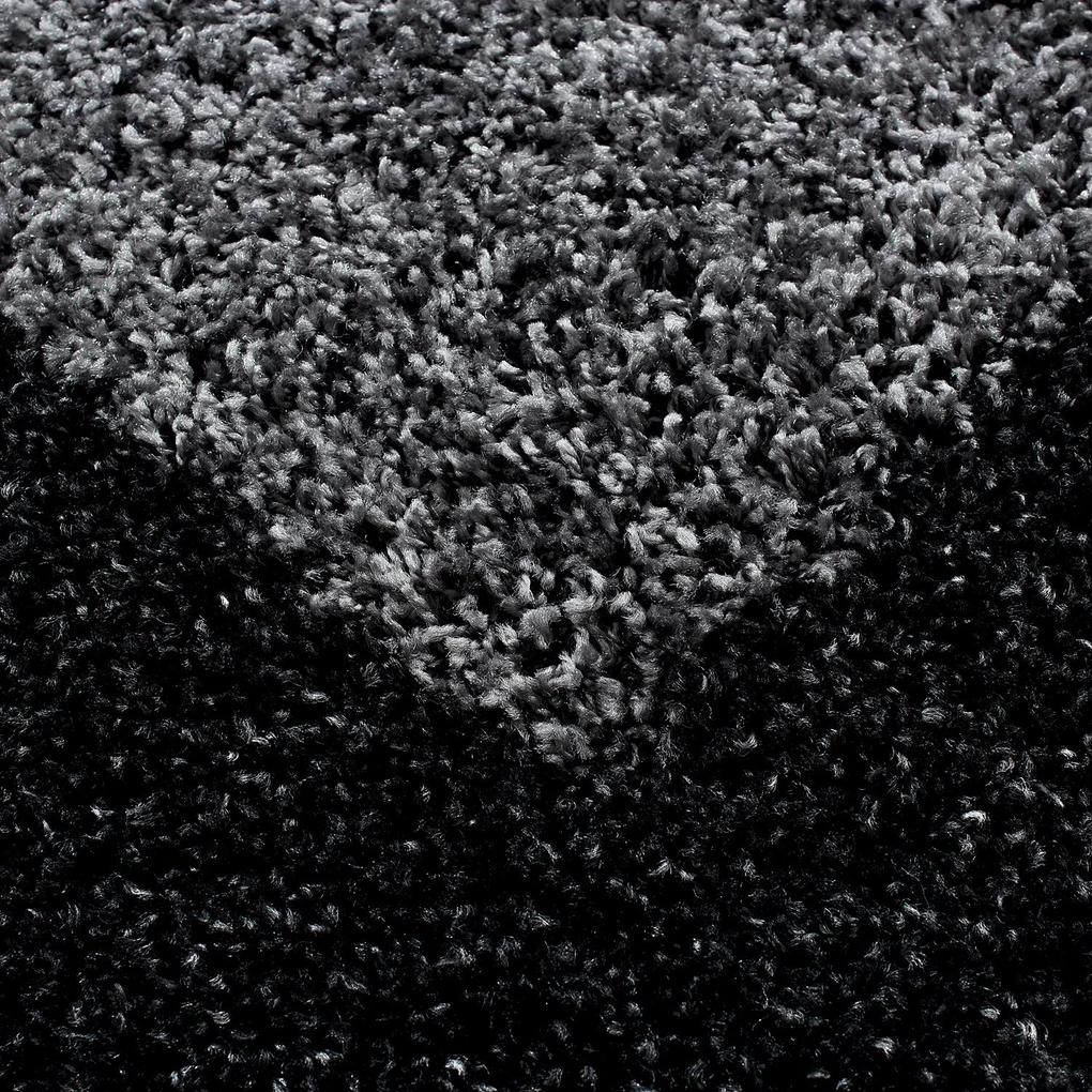 Ayyildiz Kusový koberec LIFE 1503, Antracitová Rozměr koberce: 100 x 200 cm