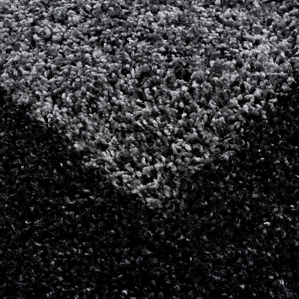 Ayyildiz Kusový koberec LIFE 1503, Antracitová Rozměr koberce: 80 x 250 cm