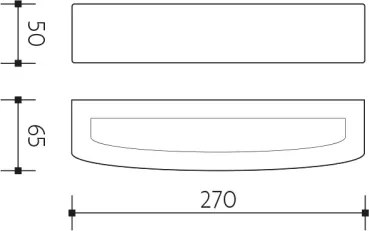 Nástěnné LED svítidlo Panlux BLOCO tmavě šedá PN42100015