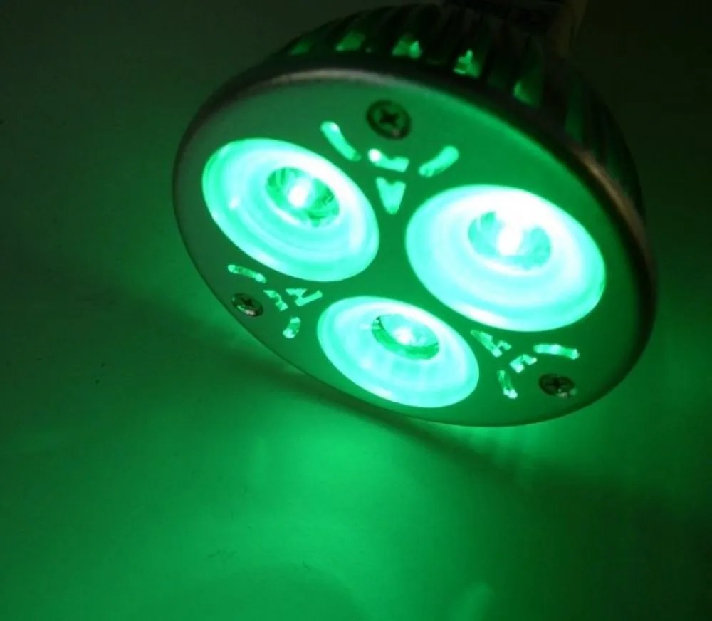 T-LED s.r.o. Barevná LED žárovka GU10 Zelená