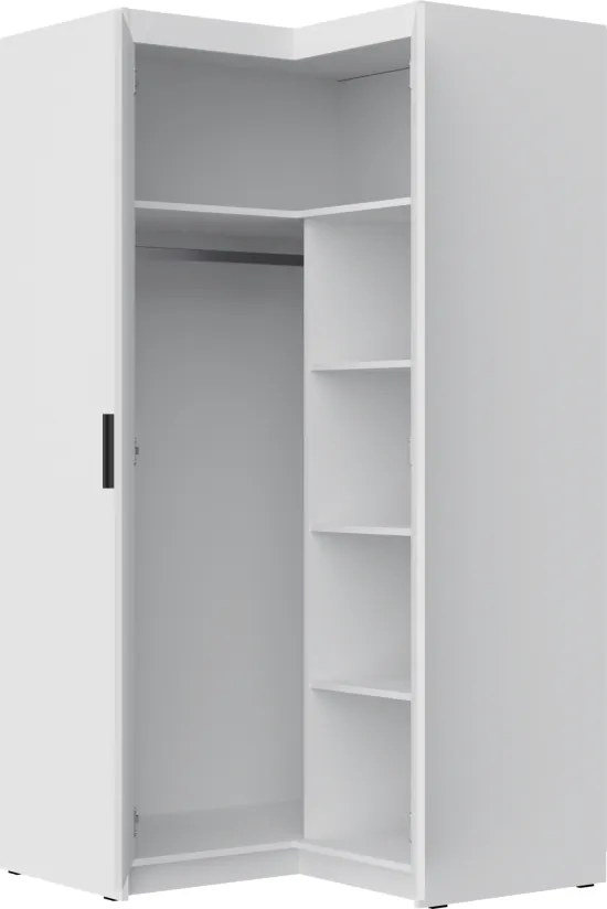 FALCO Skříň Enja 2D rohová bílá