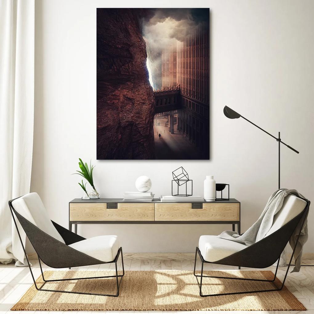 Gario Obraz na plátně Drcení světa - Patryk Andrzejewski Rozměry: 40 x 60 cm