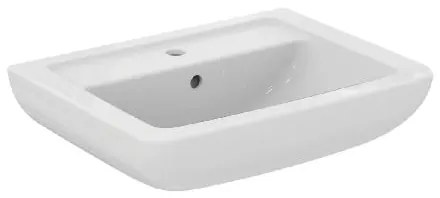 Ideal Standard Eurovit - Umyvadlo 60x46x19 cm, s přepadem, 1 otvor pro baterii, bílá V302701