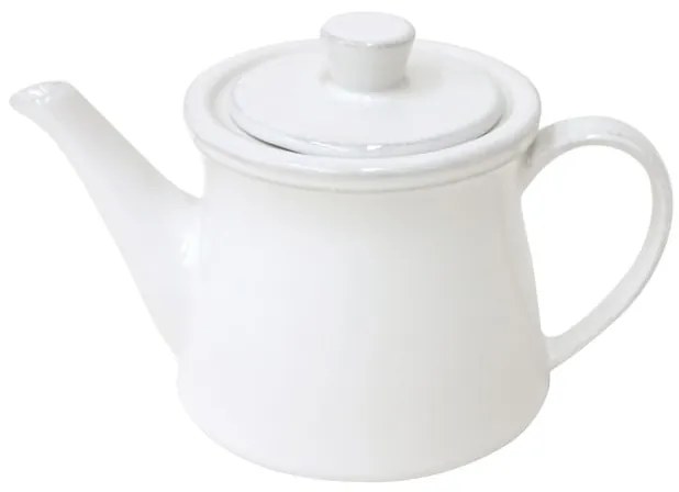 Bílá kameninová konvice na čaj Costa Nova Friso, 500 ml
