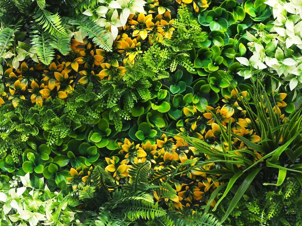 MINI WALL GREEN orange bush, dílec 50 x 50 cm