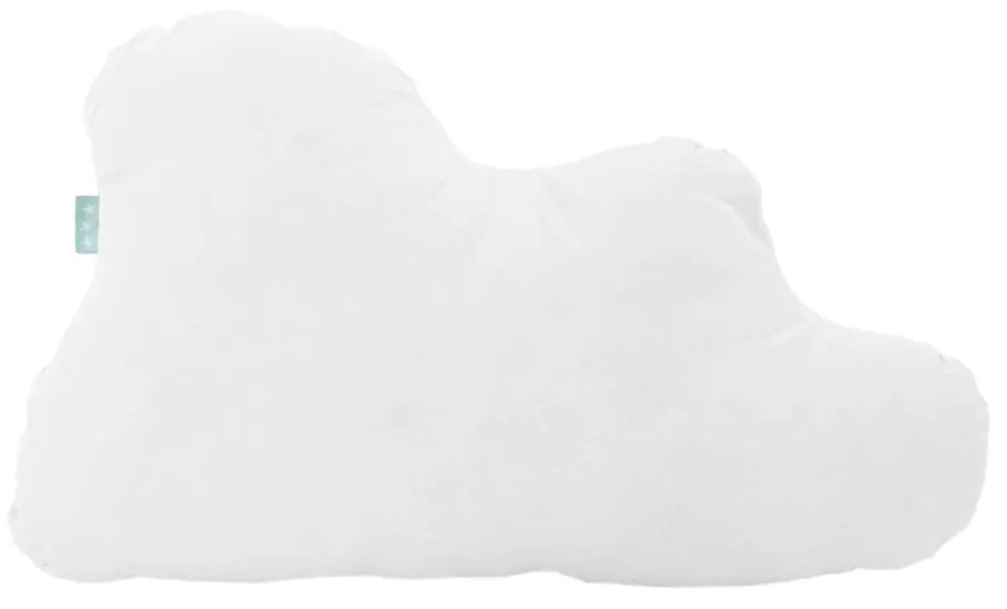 Bílý bavlněný dětský polštářek Mr. Fox Nube, 60 x 40 cm