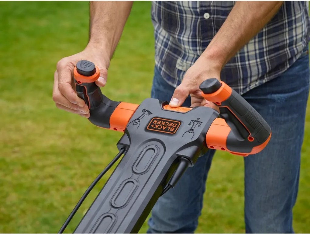 Elektrická sekačka Black+Decker BEMW471ES-QS, 1600W, záběr 38cm