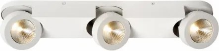 LUCIDE MITRAX-LED Ceiling Light 3x5W 3000K L54 White, stropní svítidlo