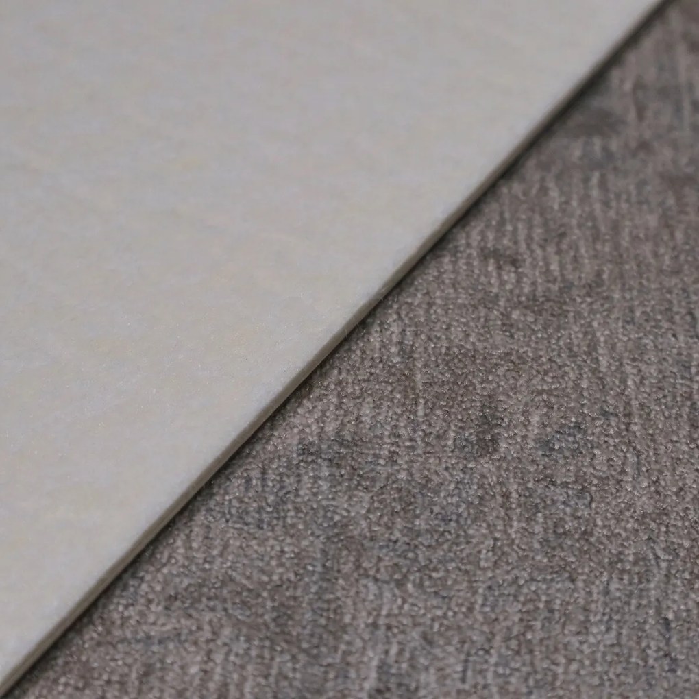 Gerflor, PVC podlaha - lino AladinTex Ultra 2218 Rough taupe, na míru, šíře 4m, šedá, filc, chodba / předsíň