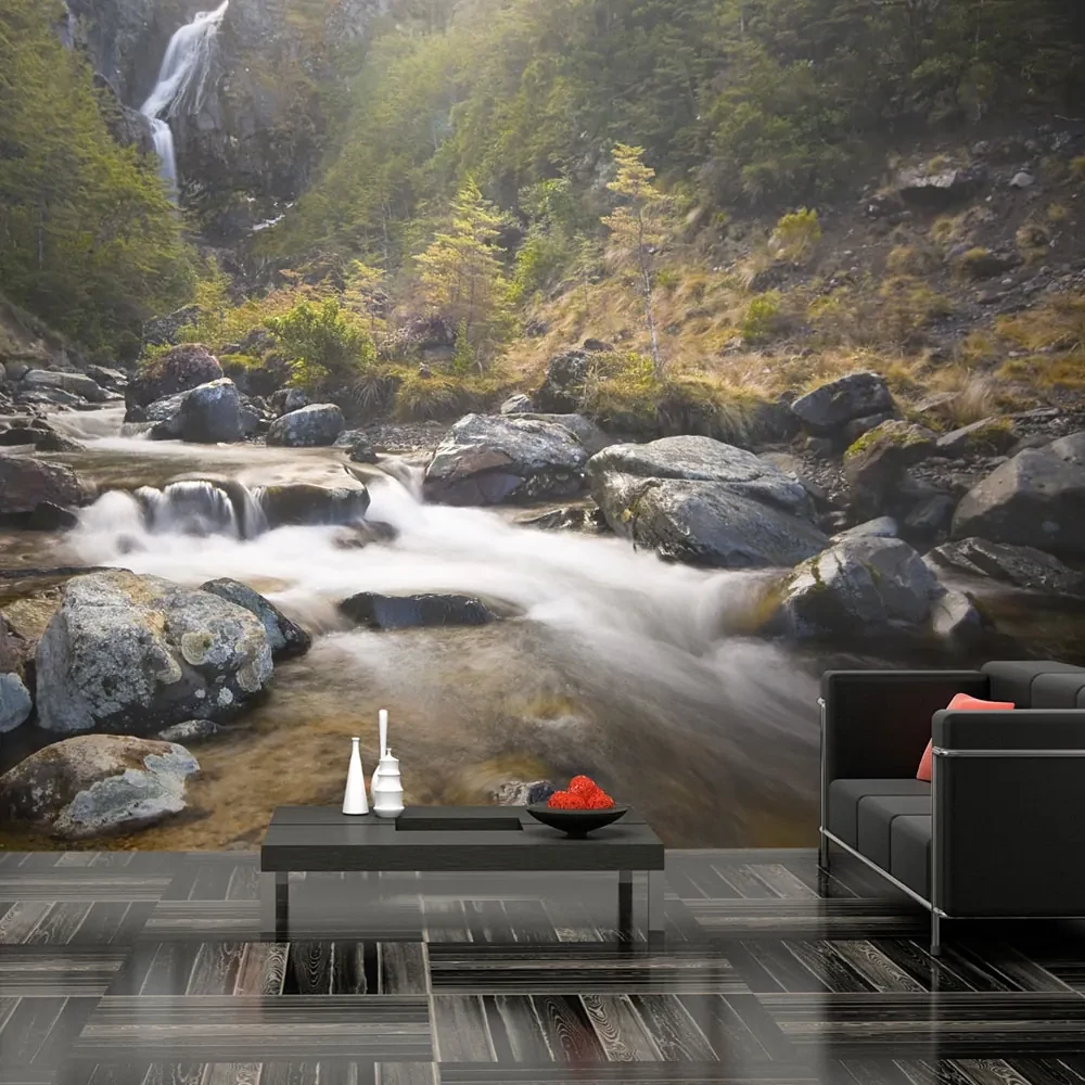 Fototapeta - Ohakune - Waterfalls in New Zealand | BIANO