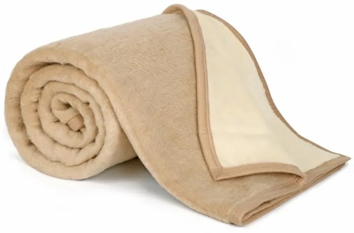 Bellatex Přikrývka KIRA PLUS jednolůžková 150x200 cm Béžová