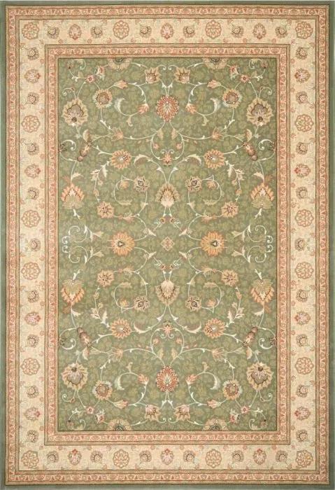 Perský kusový koberec Osta Nobility 6529/491 zelený Osta 67 x 330