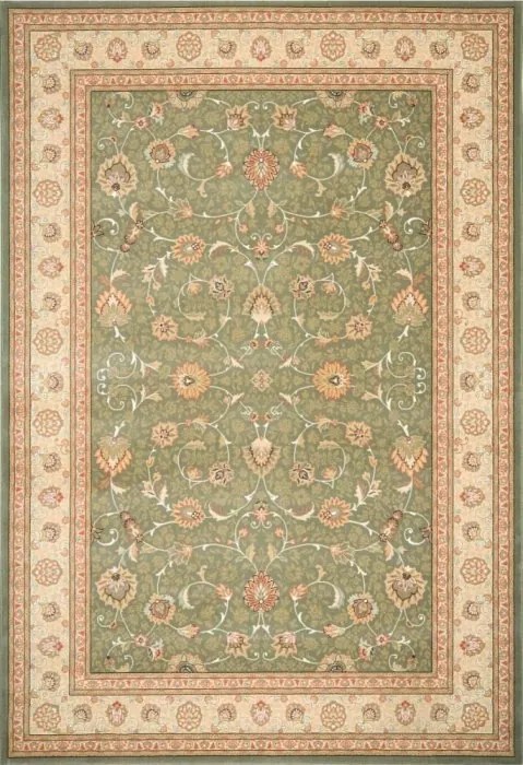 Perský kusový koberec Osta Nobility 6529/491 zelený Osta 80 x 160