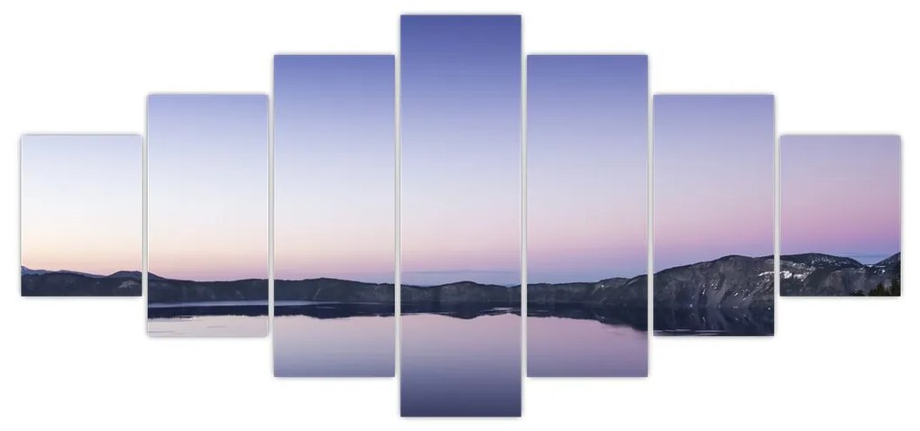Obraz jezera (210x100 cm)