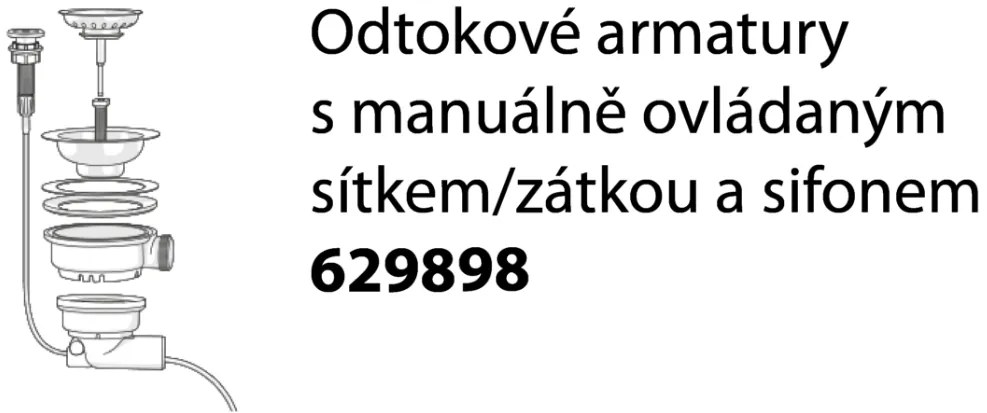 Schock Dřez LIMA D-100S ONYX Spodní uložení