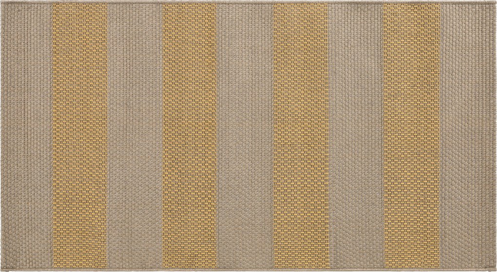 Livarno Home Venkovní koberec, Š 80 x D 150 cm. (béžová/žlutá)