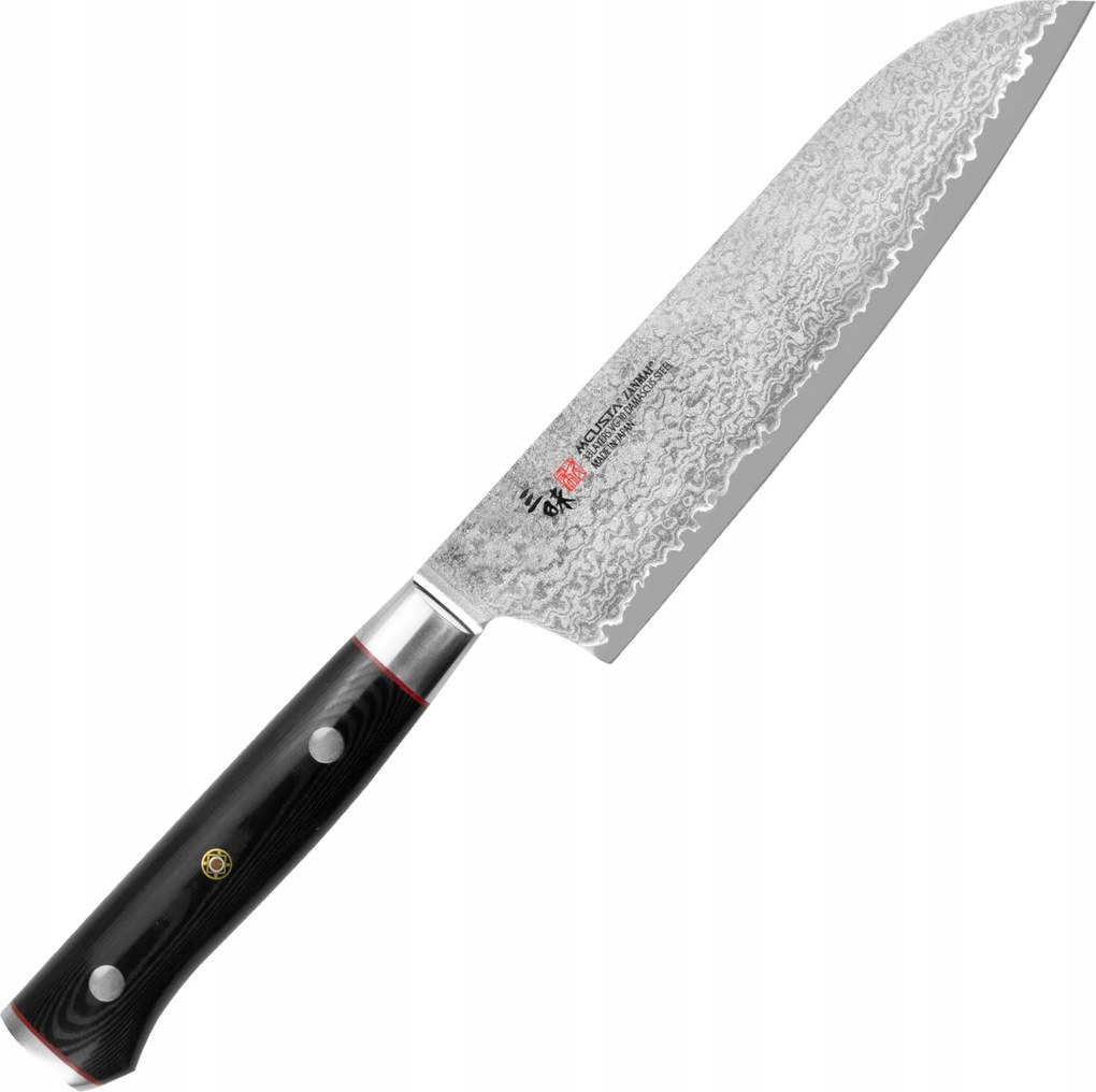 Mcusta Zanmai VG-10 Pro Zebra Nůž Santoku 18 cm