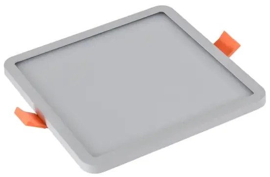 Bodové světlo Slim 15 Square 4000K Ip44 bílé do sádrokartonu