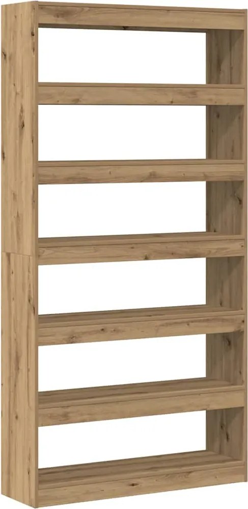 Knihovna 6 úrovní 100 x 30 x 198 cm Kompozitní dřevo 3333931