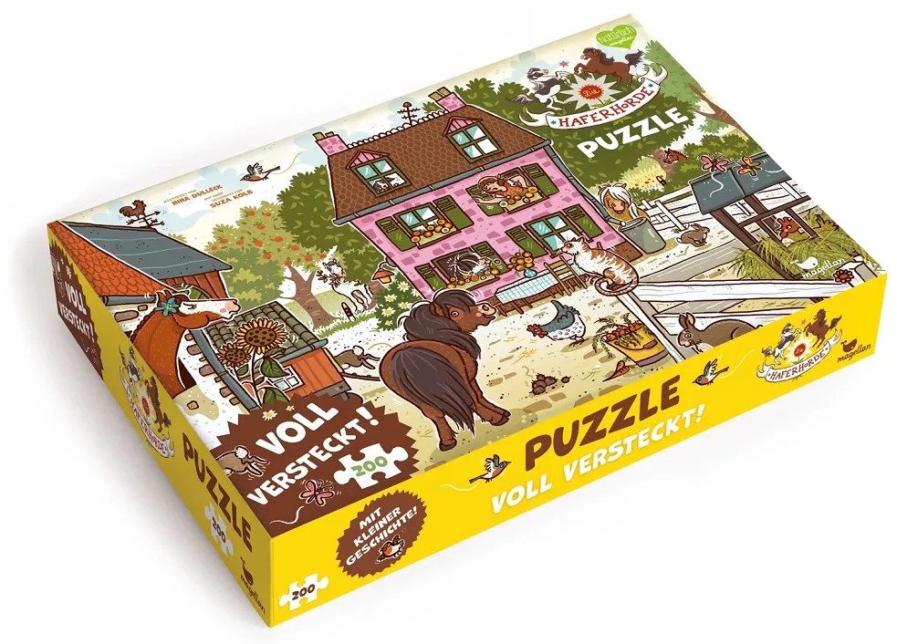 Magellan Puzzle Ovesná parta hledej a najdi 200 dílků