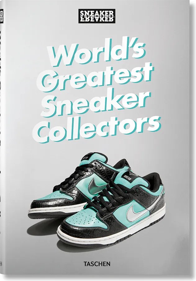 Taschen designové knihy Sneaker Freaker. World's Greatest Sneaker Collectors