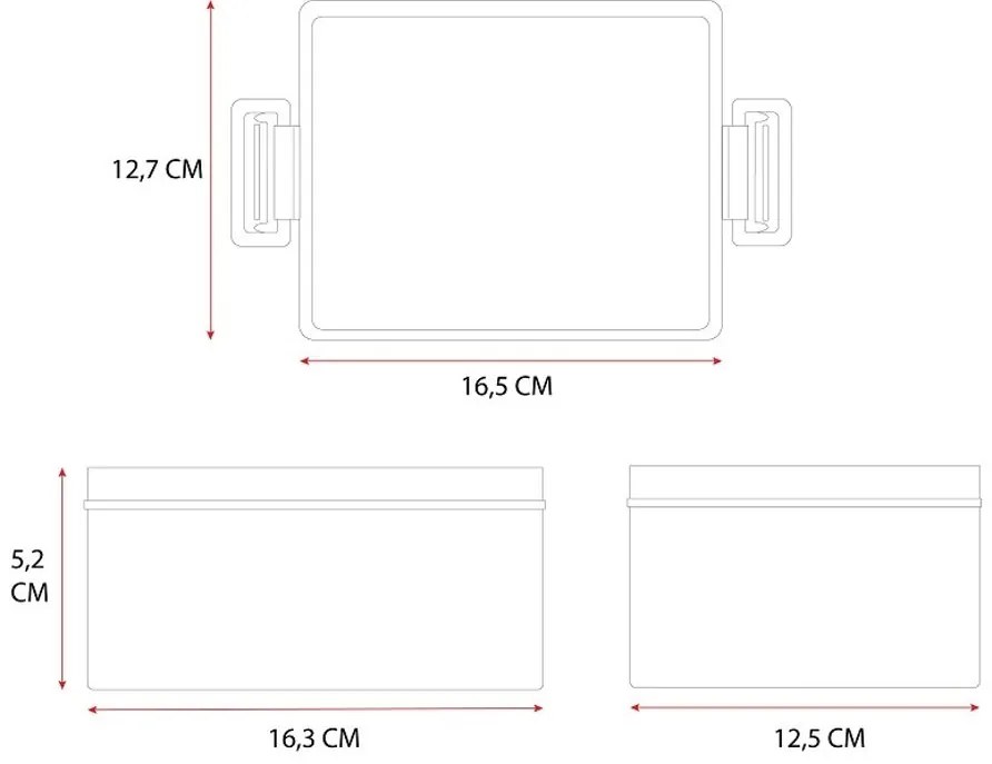 Box na svačinu Lilo & Stitch - odolný plast bez obsahu BPA, ideální do školy i na výlety