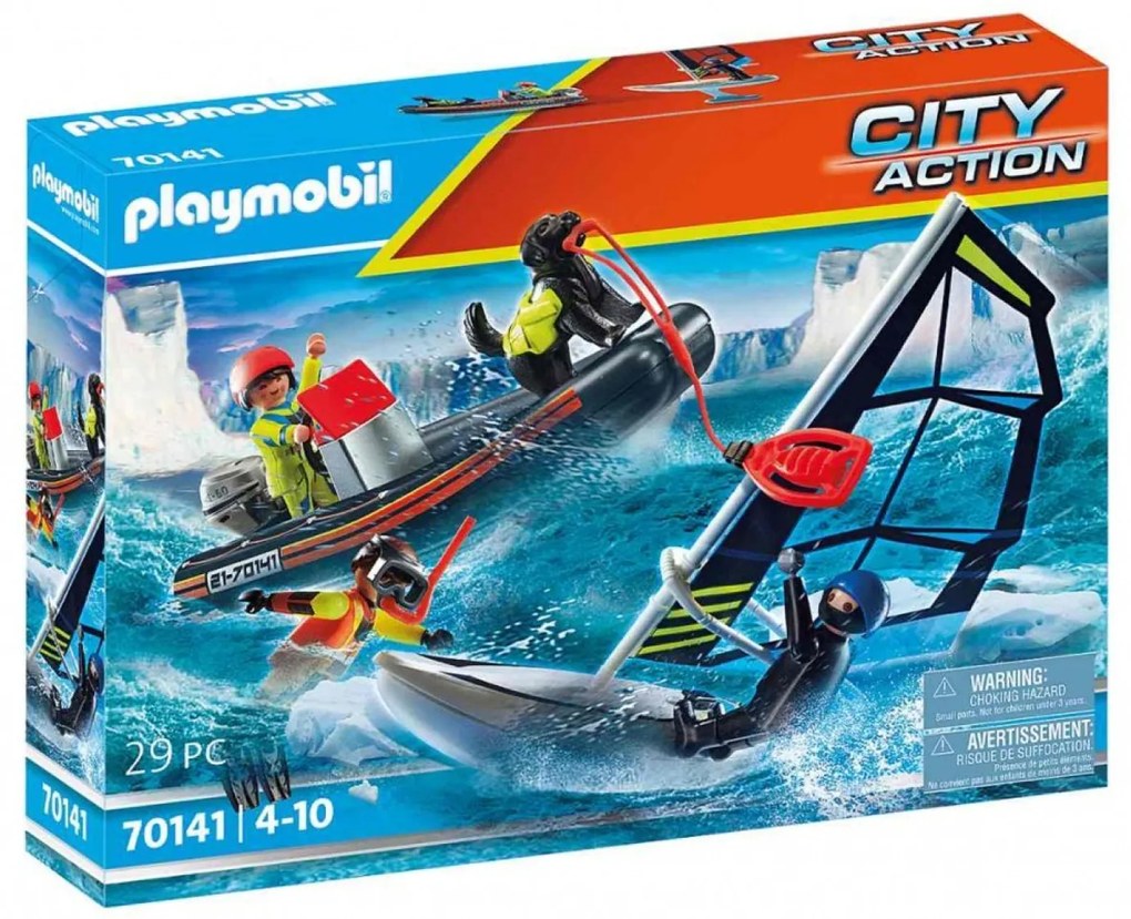 Playmobil 70141 záchrana surfaře