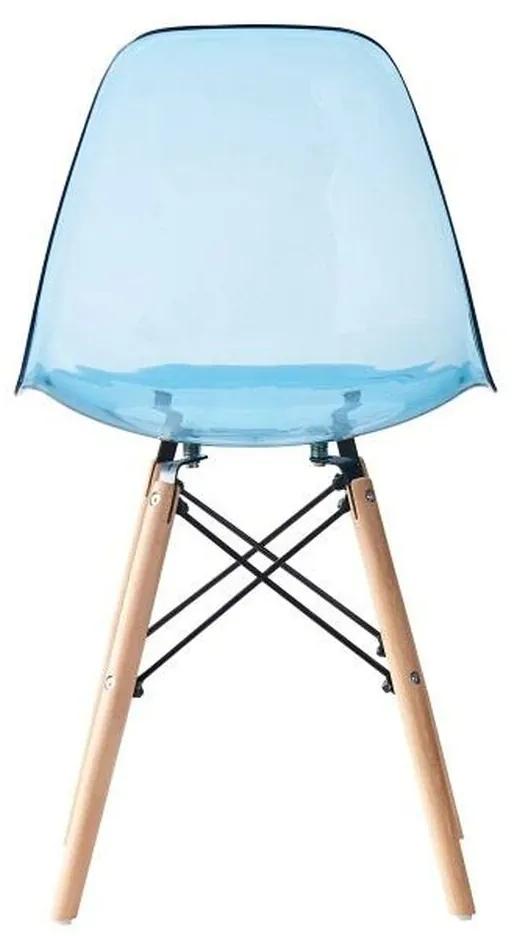 DKD Home Decor Modrá jídelní židle (50 x 46 x 83,5 cm)