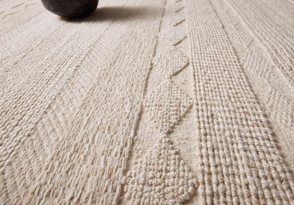 Diamond Carpets koberce Ručně vázaný kusový koberec Grandeur DESP P54/2 Dune White - 240x300 cm