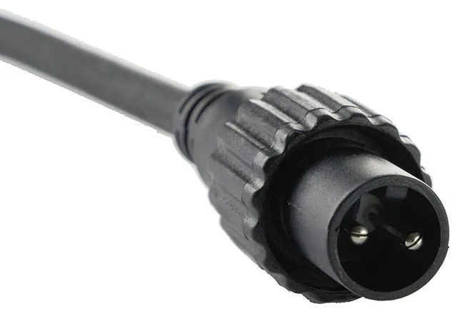 Easy Fix LED světelný řetěz, kontura, 5 m, venkovní, teple bílá s FLASH, 60 diod, černý kabel, IP67