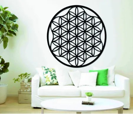 Energetický obraz mandala na zeď z překližky I SENTOP PR0337