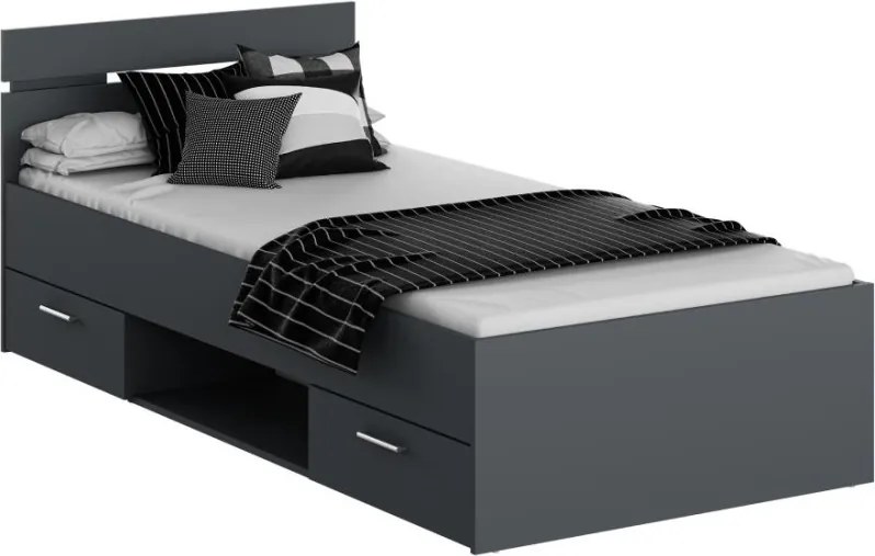 Postel MICHIGAN NEW 90x200, grafit, Kondela 0000373277